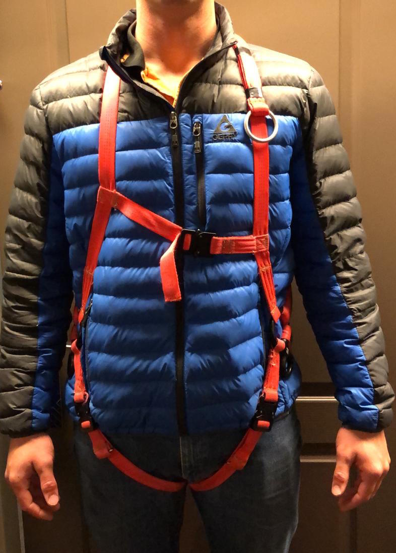 Helicopter Net Gunner Harness | Wildlife Capture Equipment - Canada